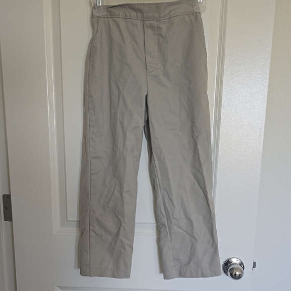 Bottoms | Tan Chinos With Relaxed Fit And Flat Front | Poshmark